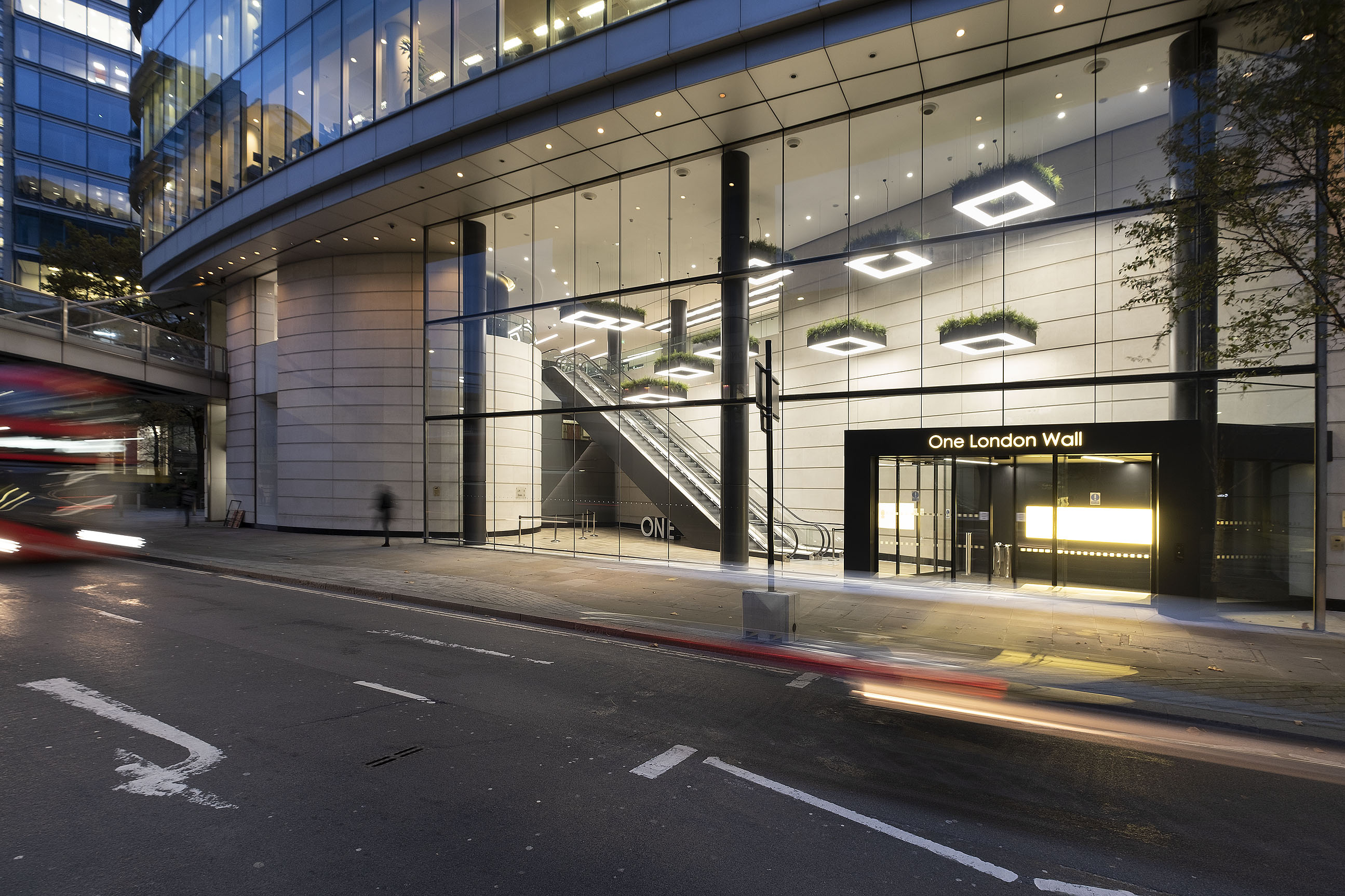One London Wall Receptions | Collins Construction